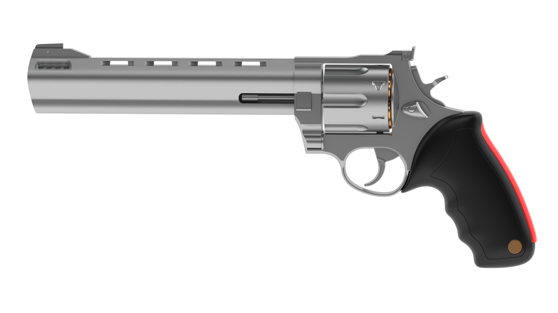 3D Taurus Raging Bull Revolver Model - TurboSquid 2047184