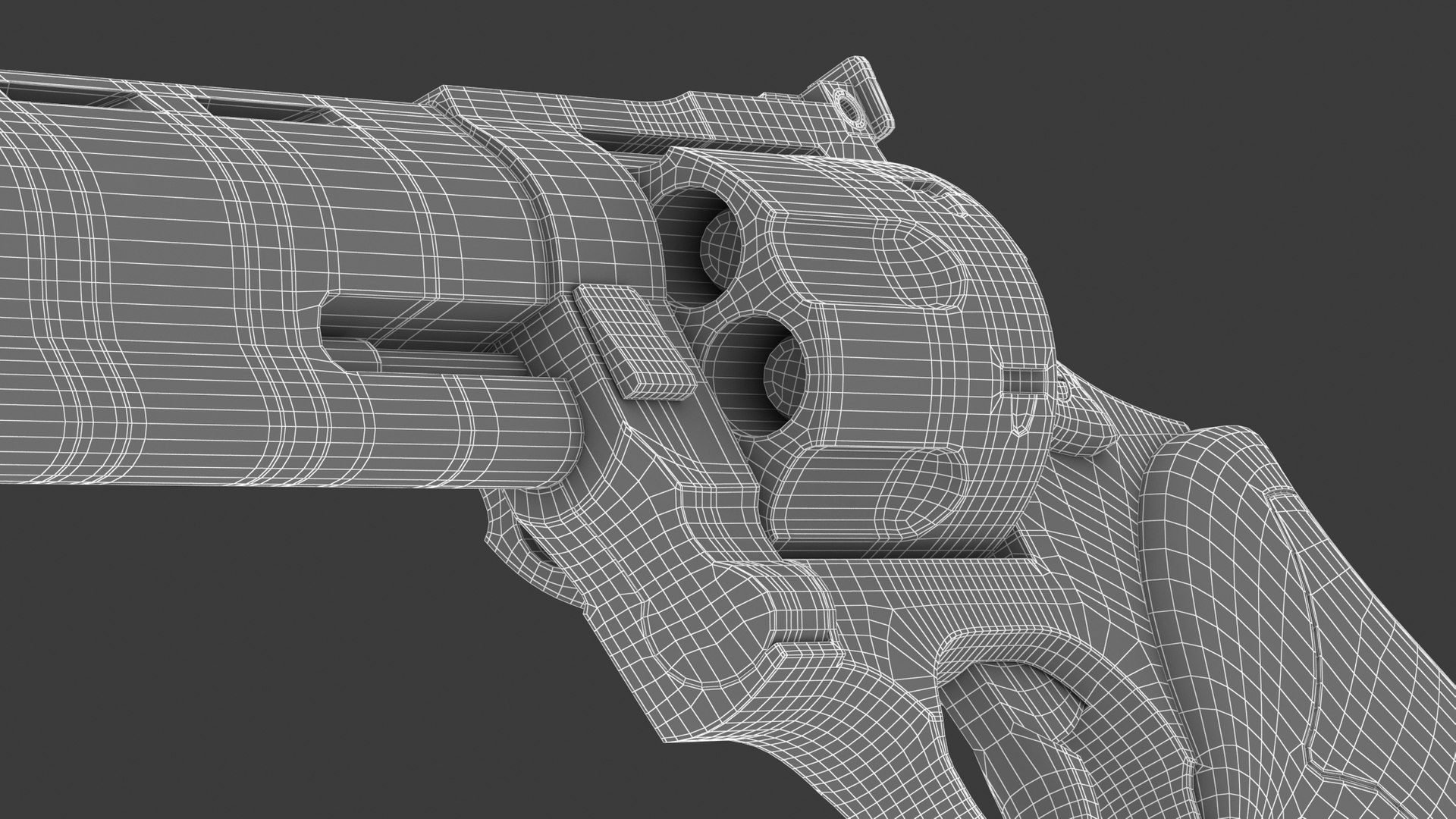 3D Taurus Raging Bull Revolver Model - TurboSquid 2047184
