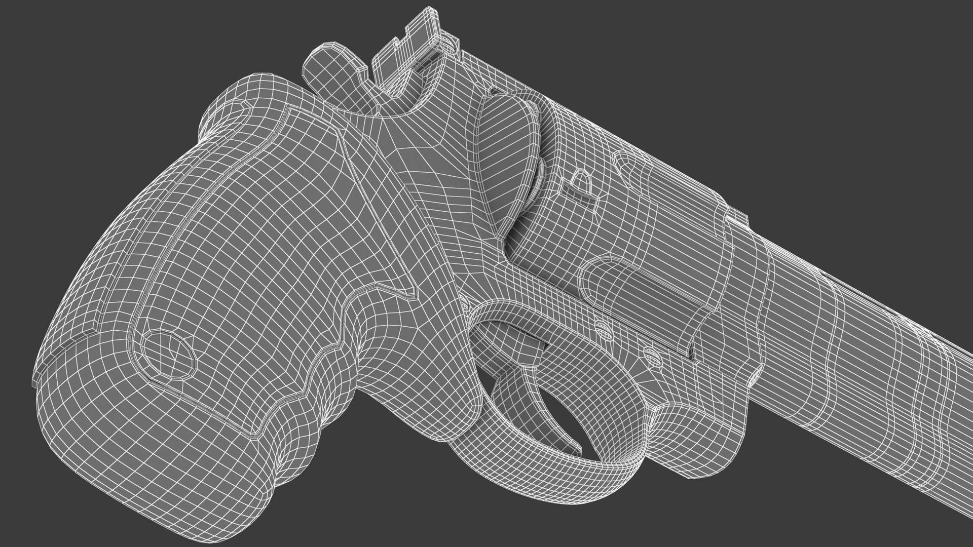 3D Taurus Raging Bull Revolver Model - TurboSquid 2047184