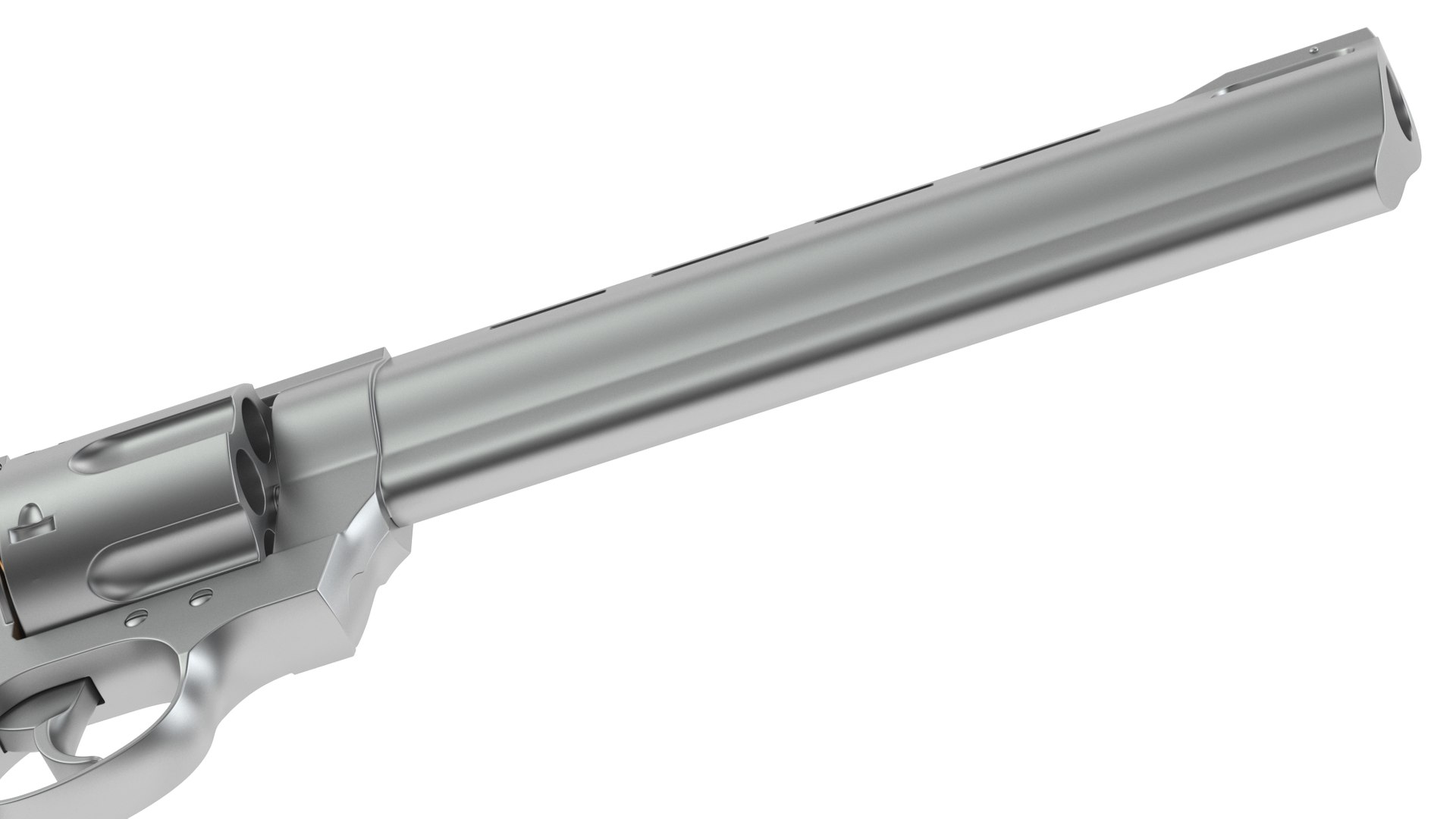 3D Taurus Raging Bull Revolver Model - TurboSquid 2047184