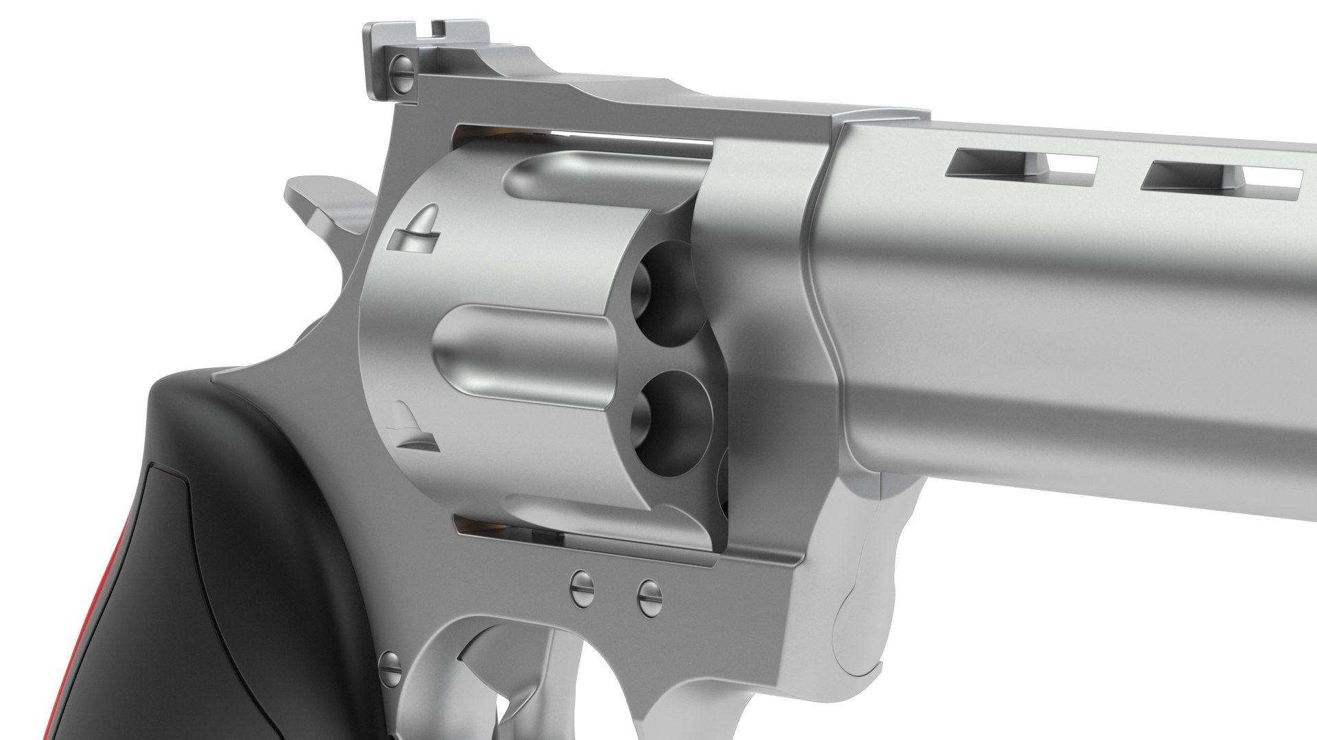 3D Taurus Raging Bull Revolver Model - TurboSquid 2047184