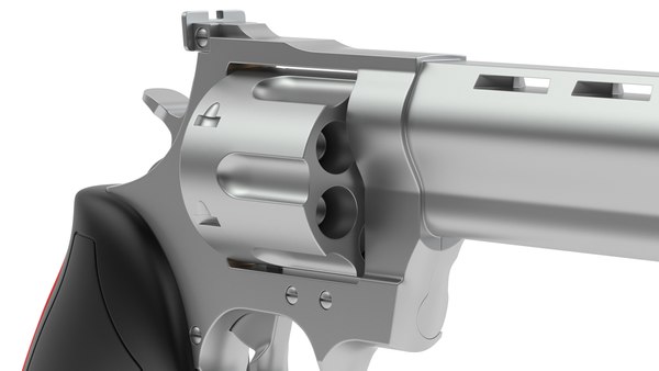 modelo 3d Taurus Raging Bull Revolver - TurboSquid 2047184