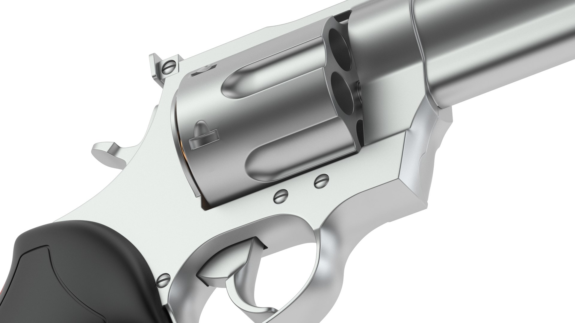 3D Taurus Raging Bull Revolver Model - TurboSquid 2047184