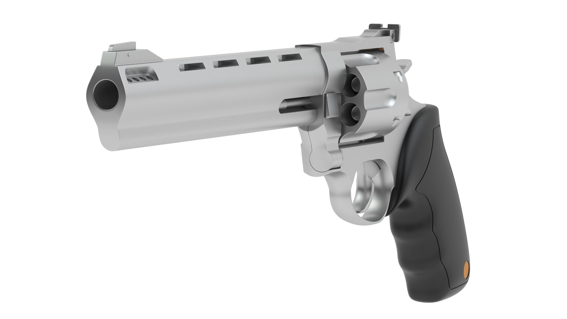 3D Taurus Raging Bull Revolver Model - TurboSquid 2047184