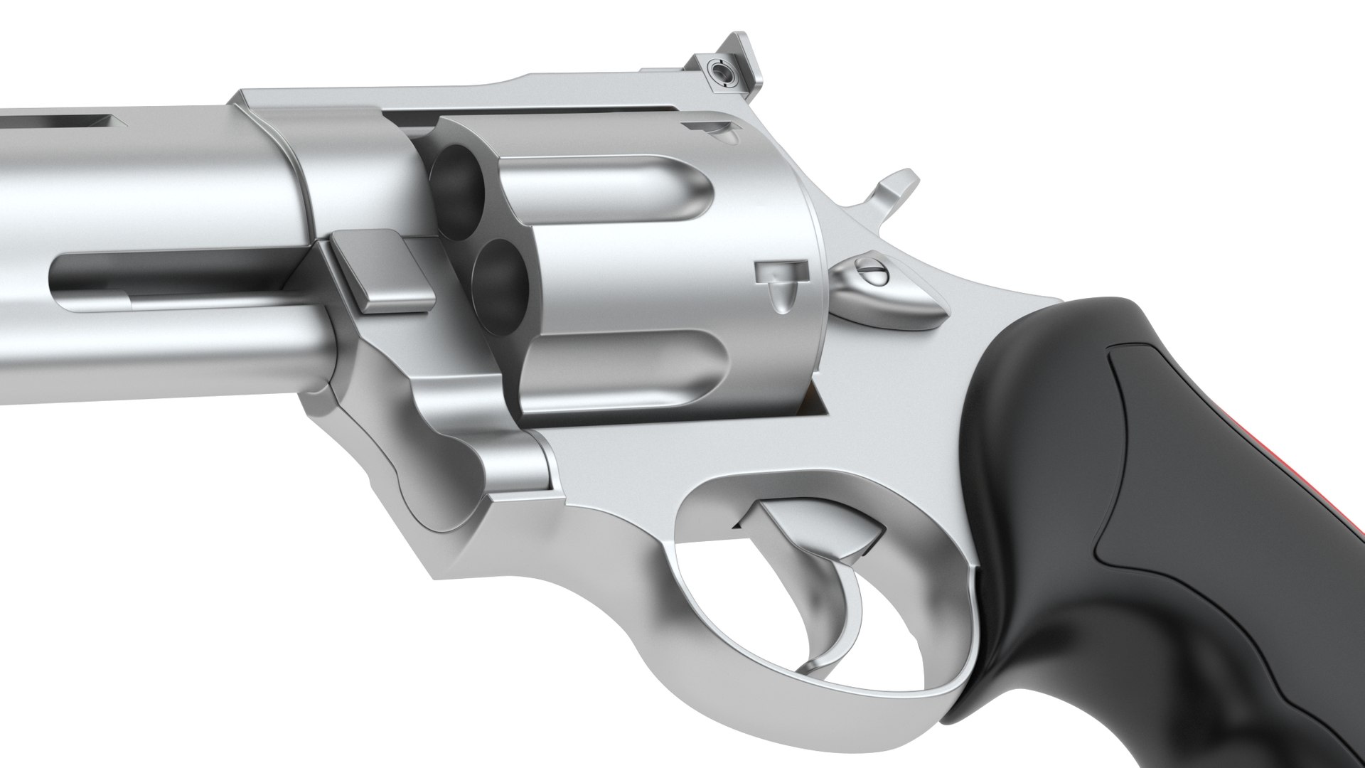 3D Taurus Raging Bull Revolver Model - TurboSquid 2047184
