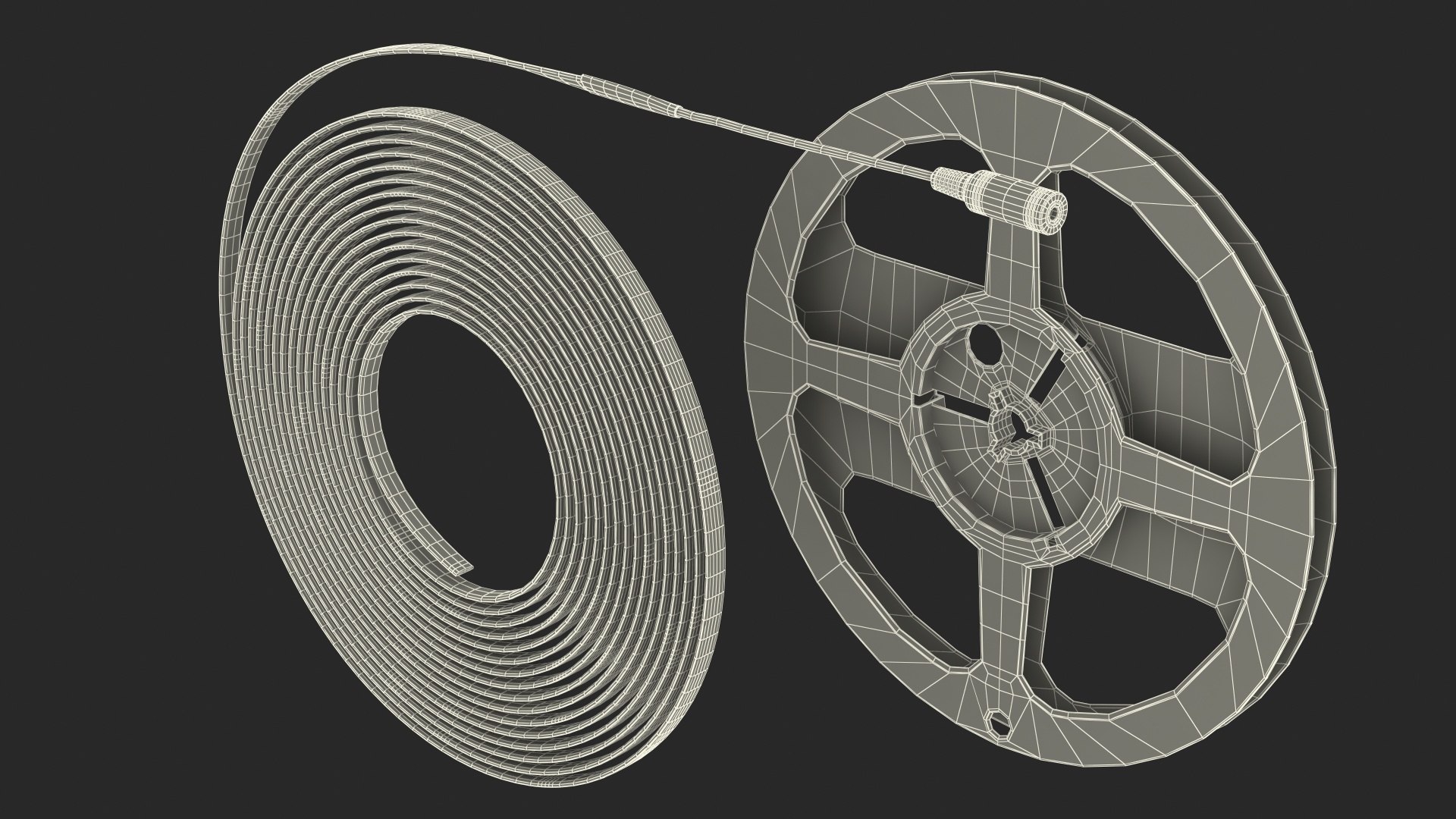 3D model led strip lights tape - TurboSquid 1434226