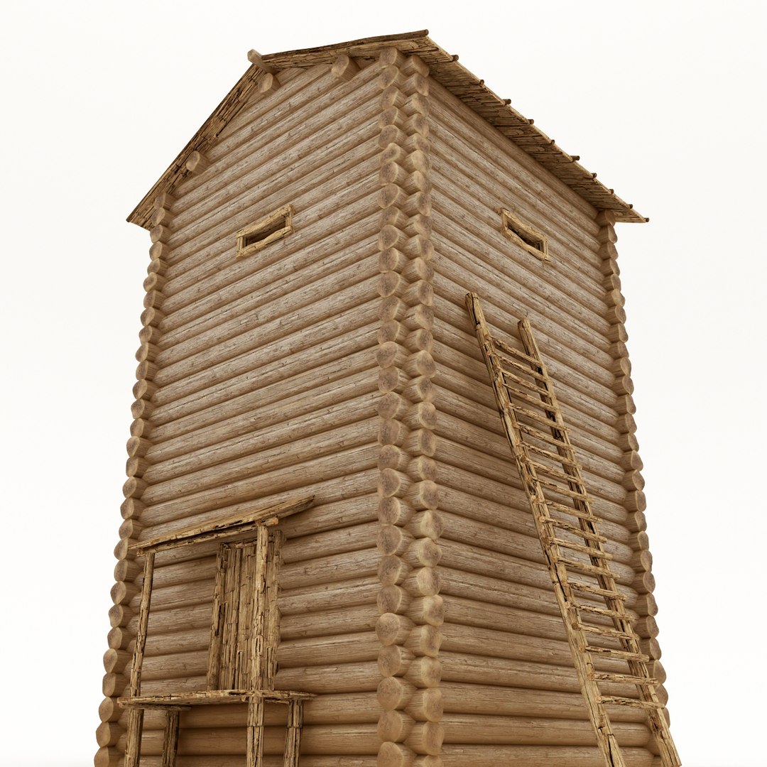 log 3d model
