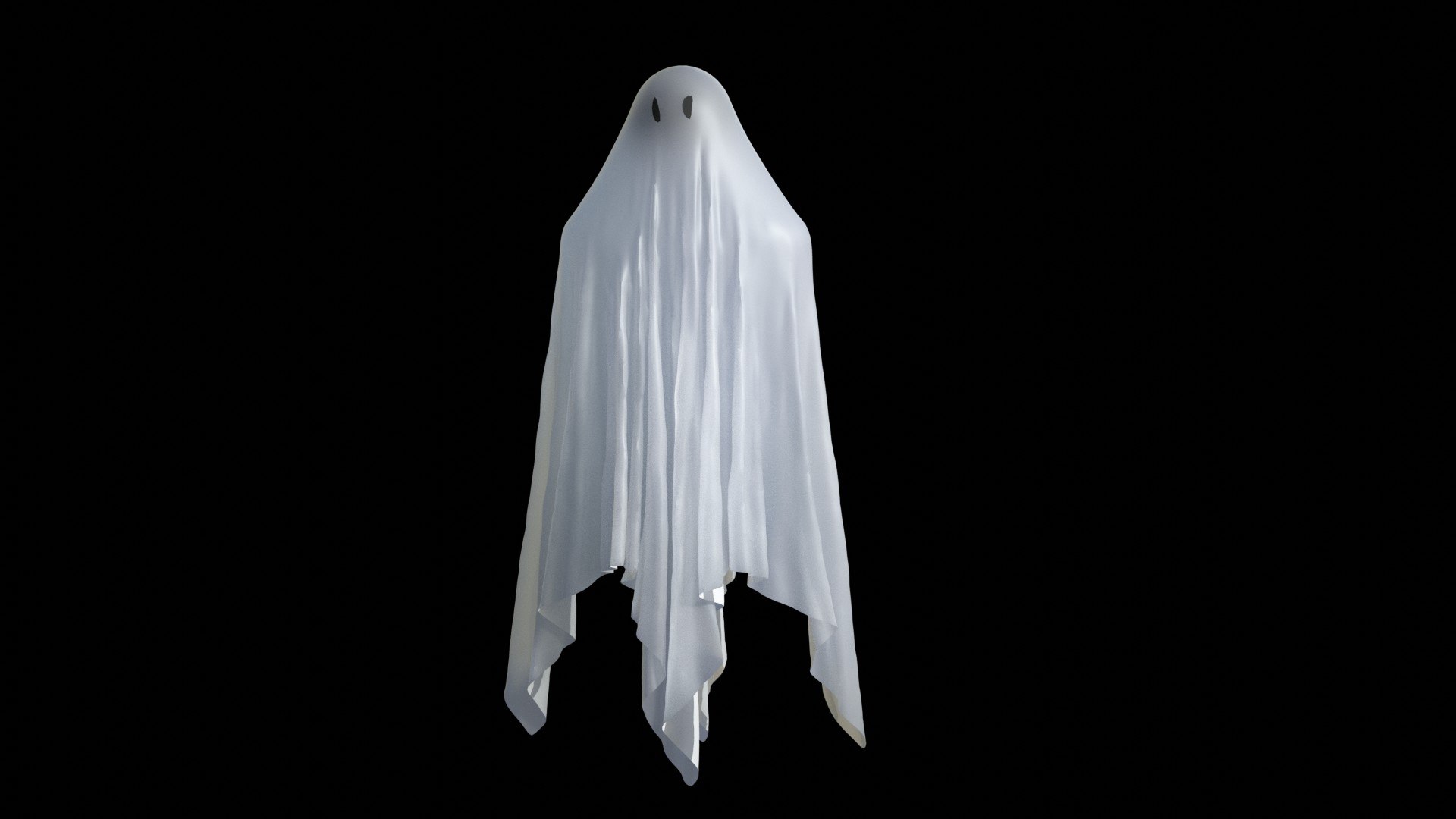 3D High Poly Ghost Model 3 Model - TurboSquid 1860264