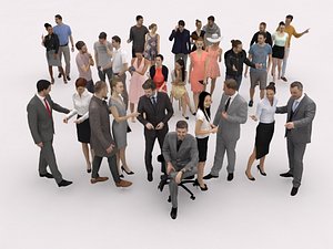 3D model ultimate speed crowds people - TurboSquid 1463426