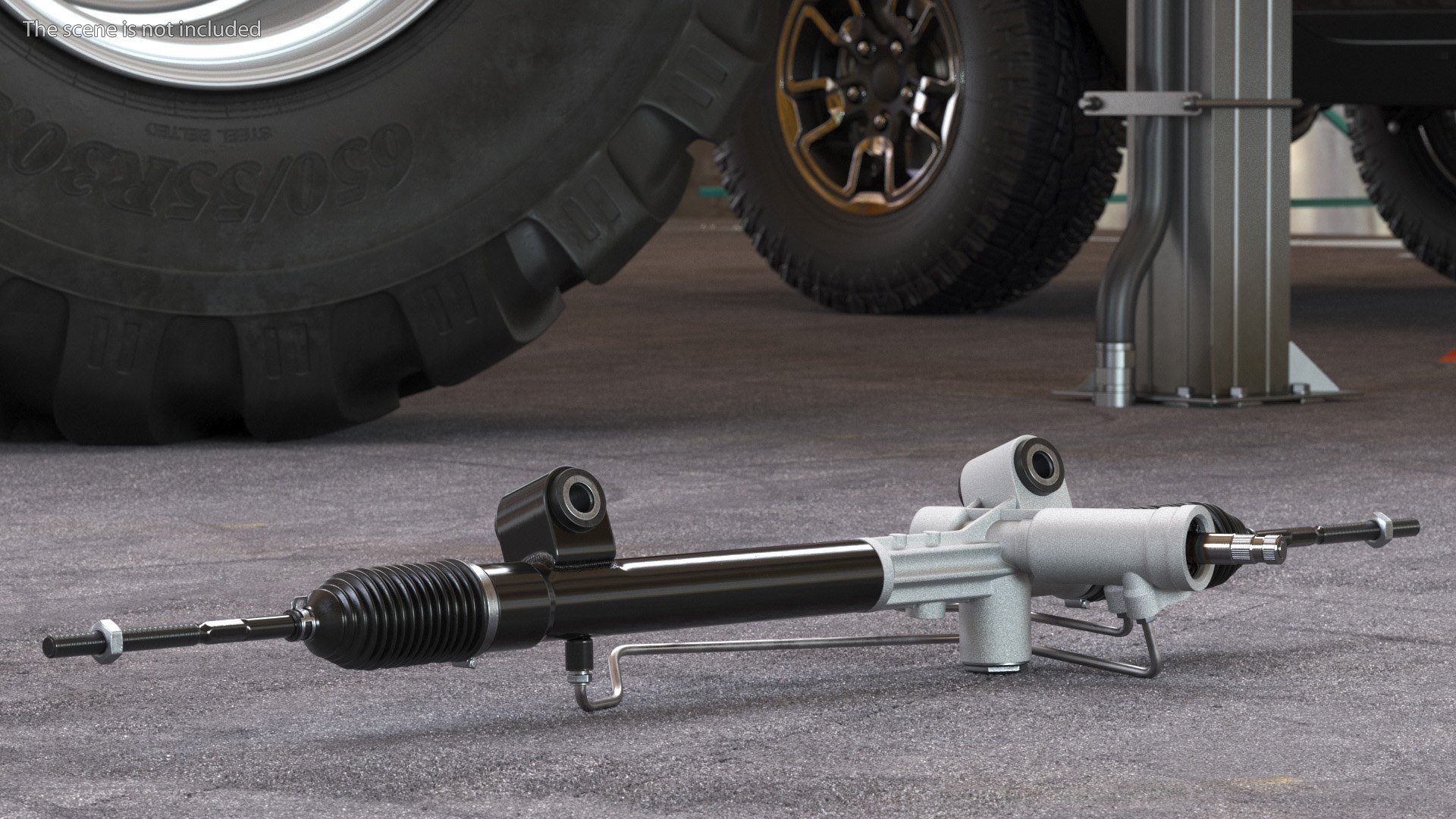 Power Steering Rack 3D Model - TurboSquid 1980935