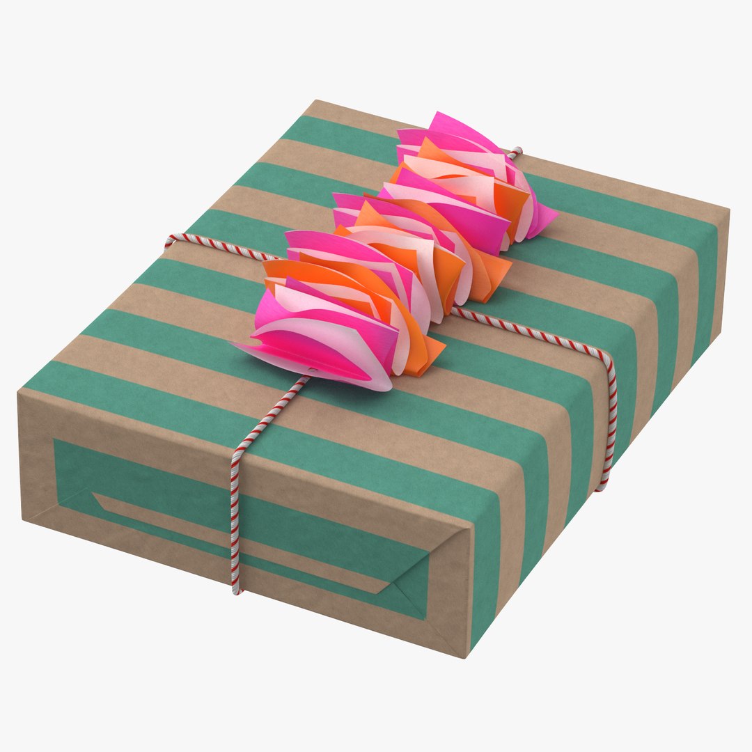 10 birthday presents 3D model - TurboSquid 1191224