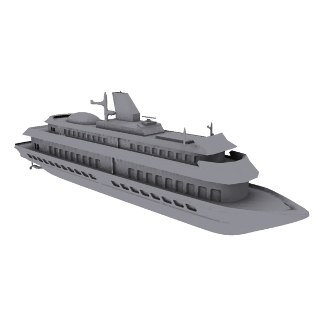 Ferry 3d Model