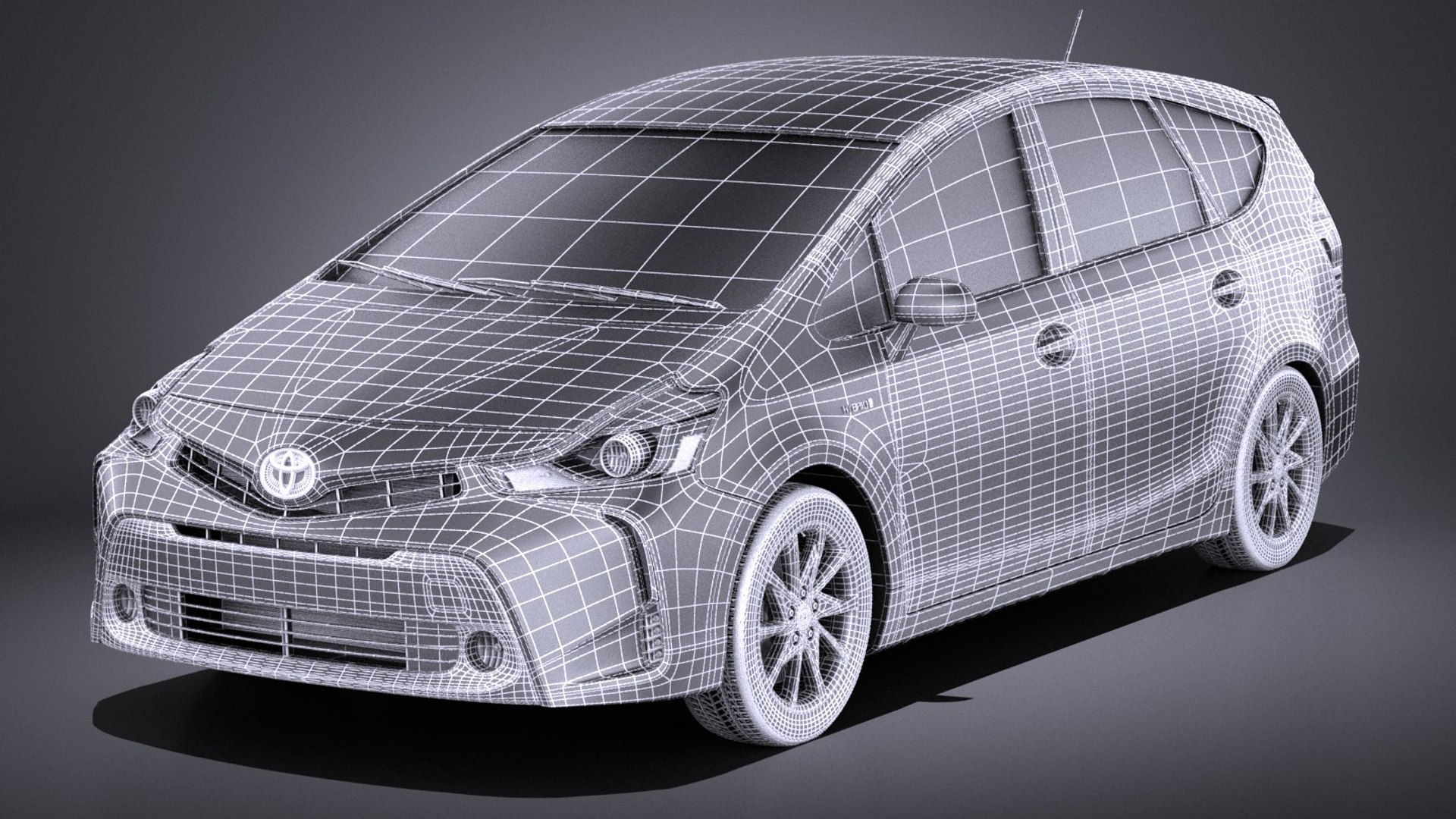3D Toyota Prius 2017 - TurboSquid 1263382