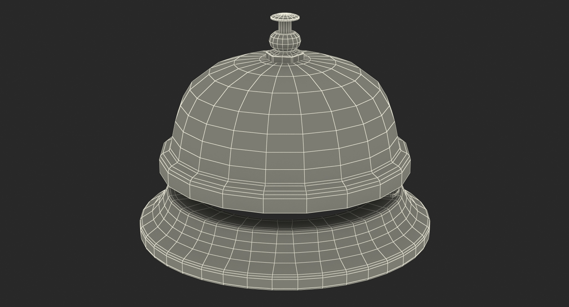 Service Bell Model - TurboSquid 1328485