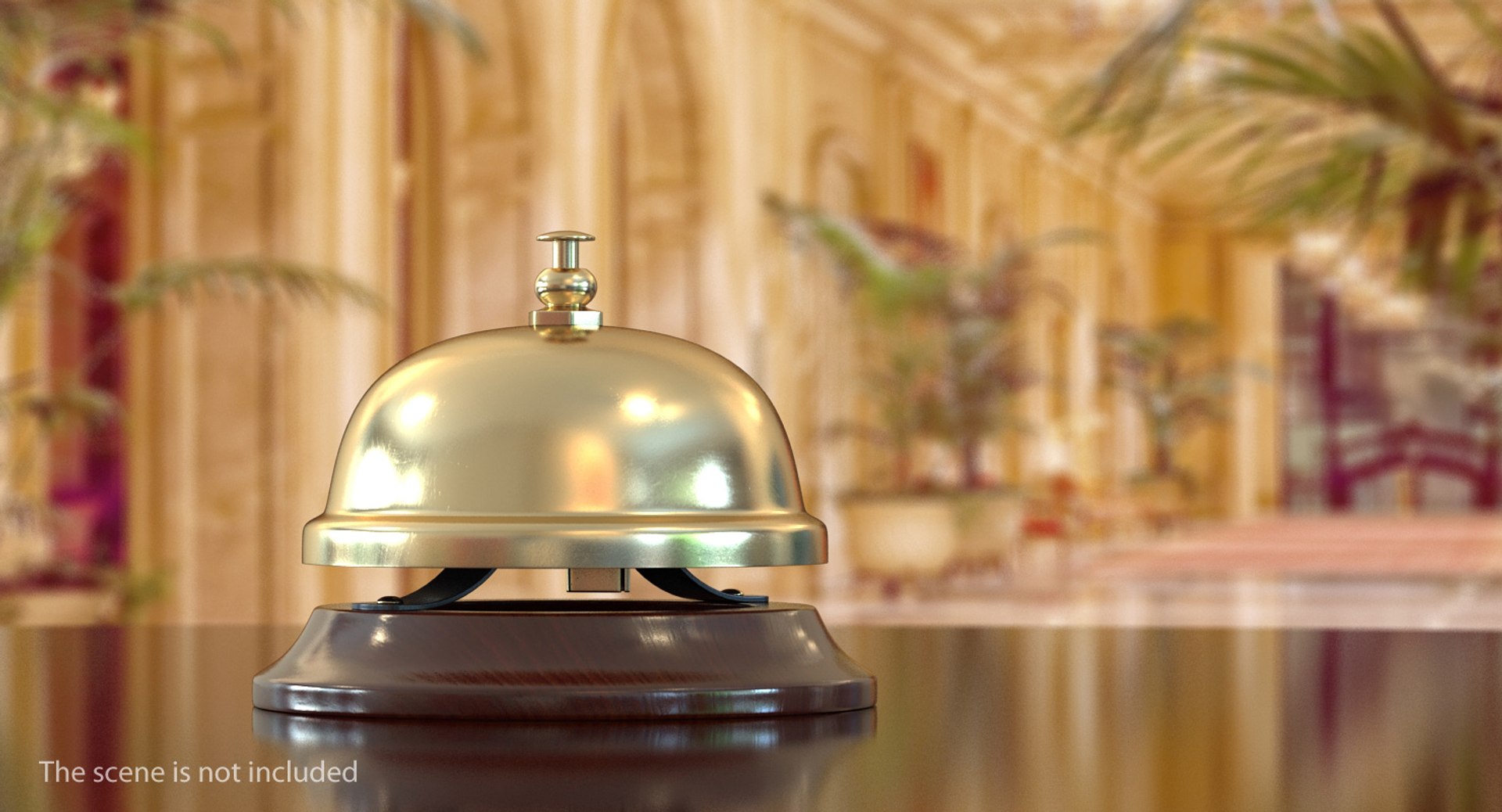 Service Bell Model - TurboSquid 1328485