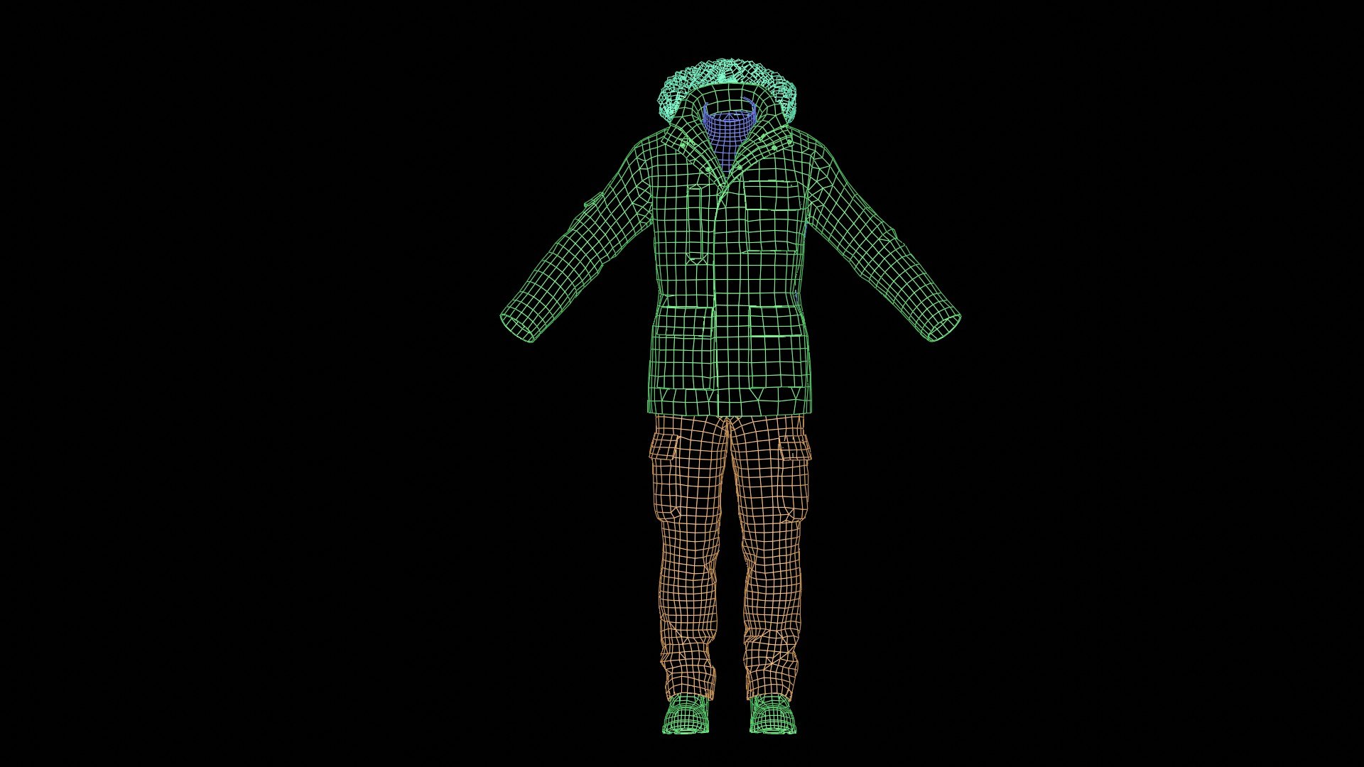 3D Winter Outfit - TurboSquid 2064706