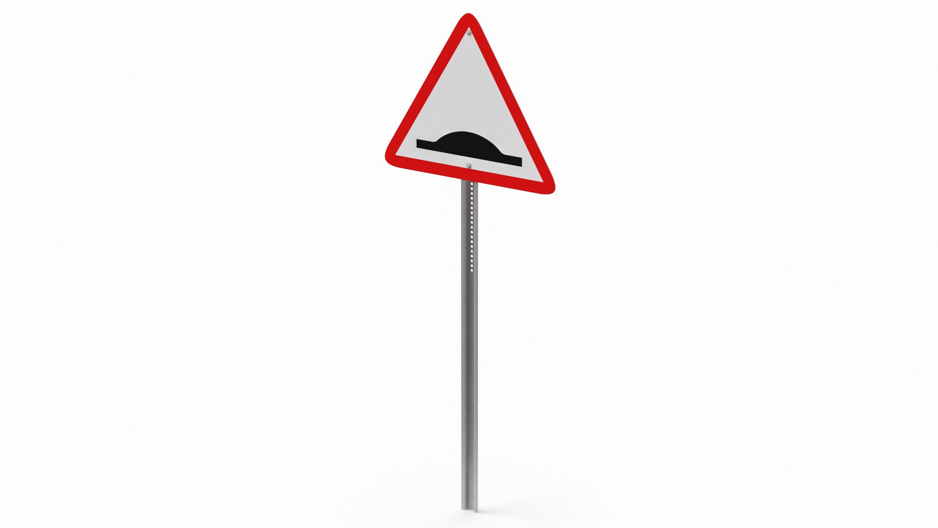 Traffic Sign 18 3D Model - TurboSquid 2064553