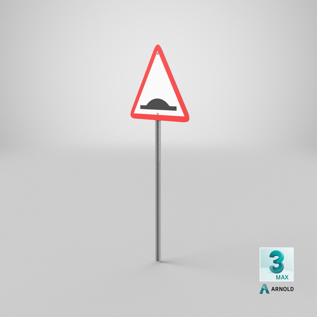 Traffic Sign 18 3D Model - TurboSquid 2064553