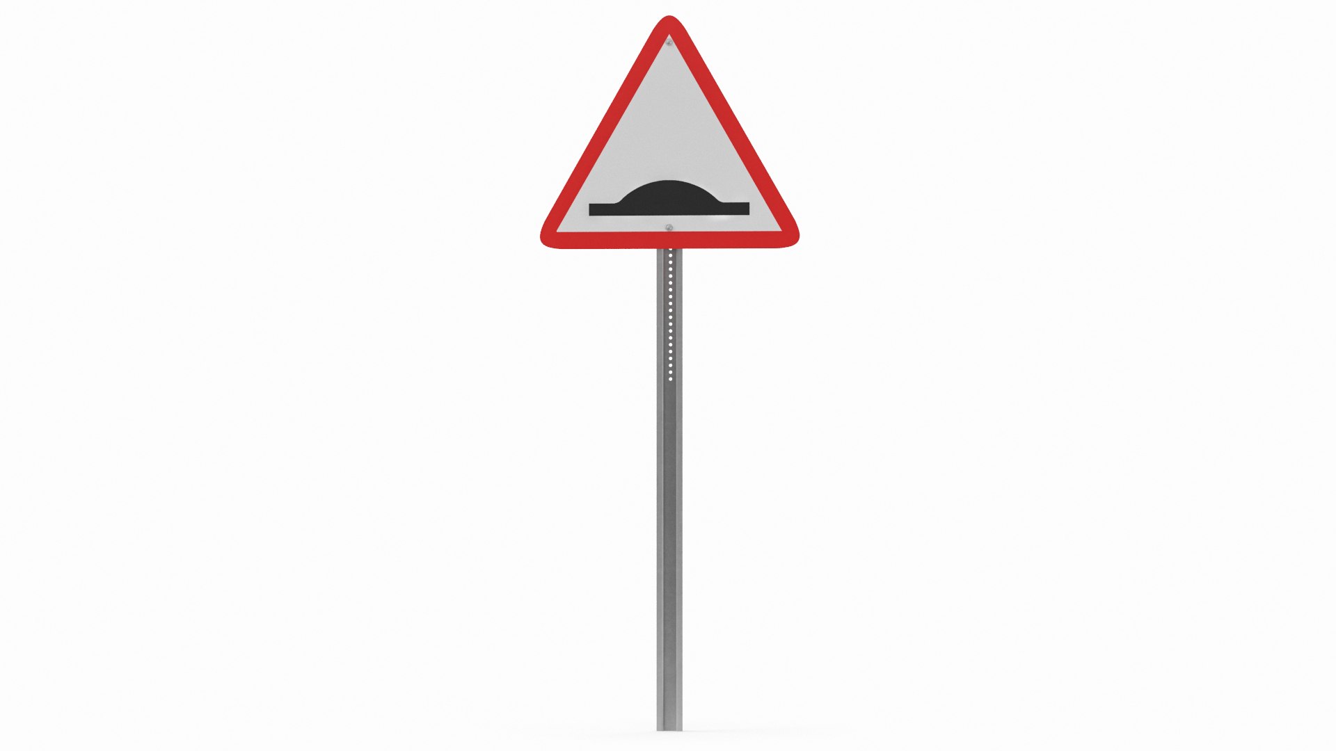 Traffic Sign 18 3D Model - TurboSquid 2064553