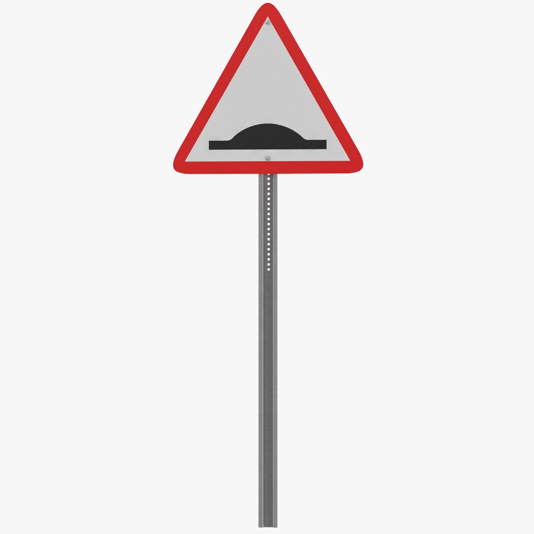 Traffic Sign 18 3D model - TurboSquid 2064553