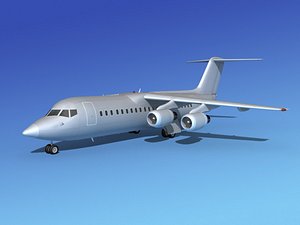 3D Bae-146 Models | TurboSquid
