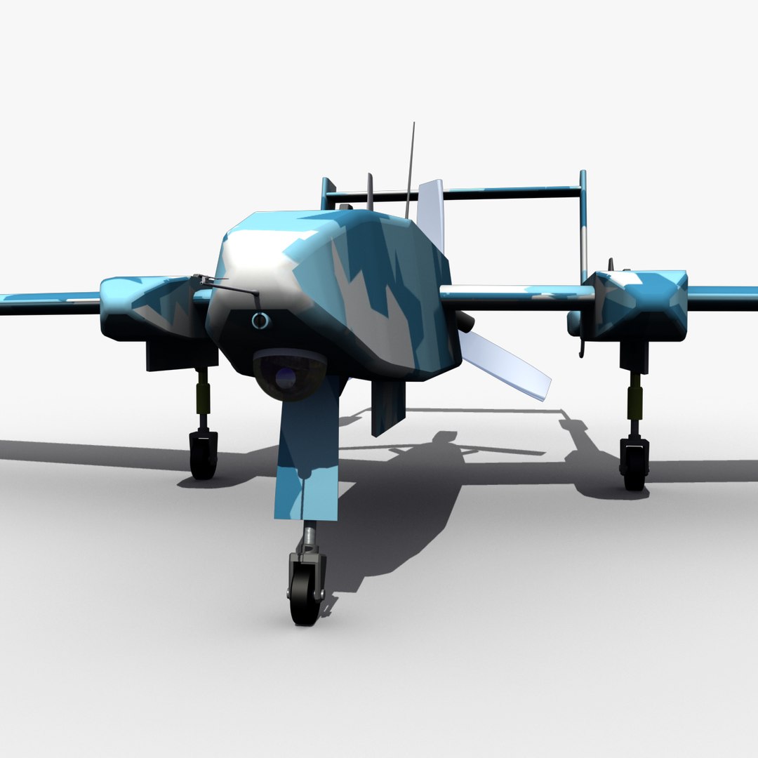 3dsmax Uav Unmanned Aerial