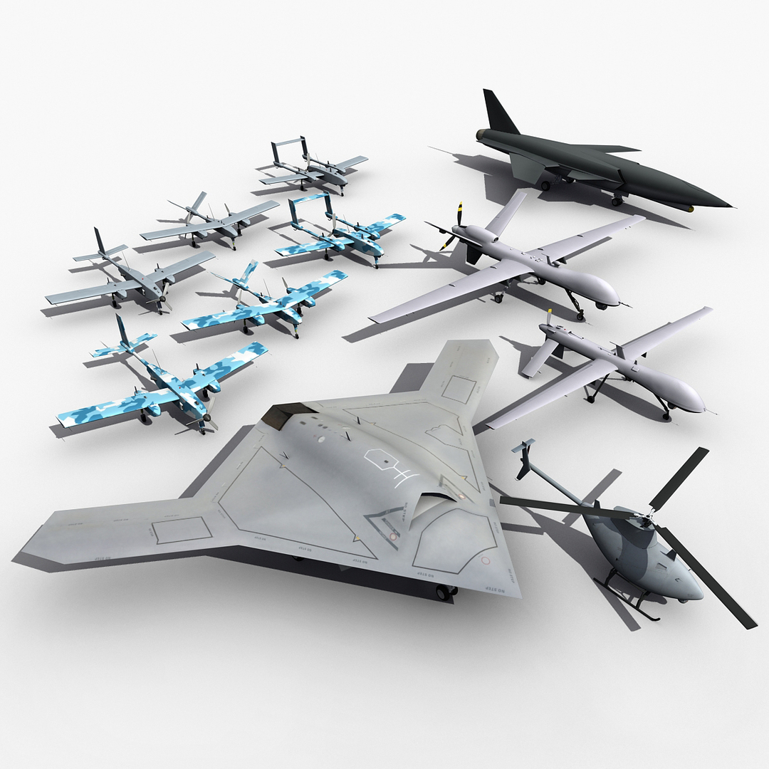 3dsmax uav unmanned aerial