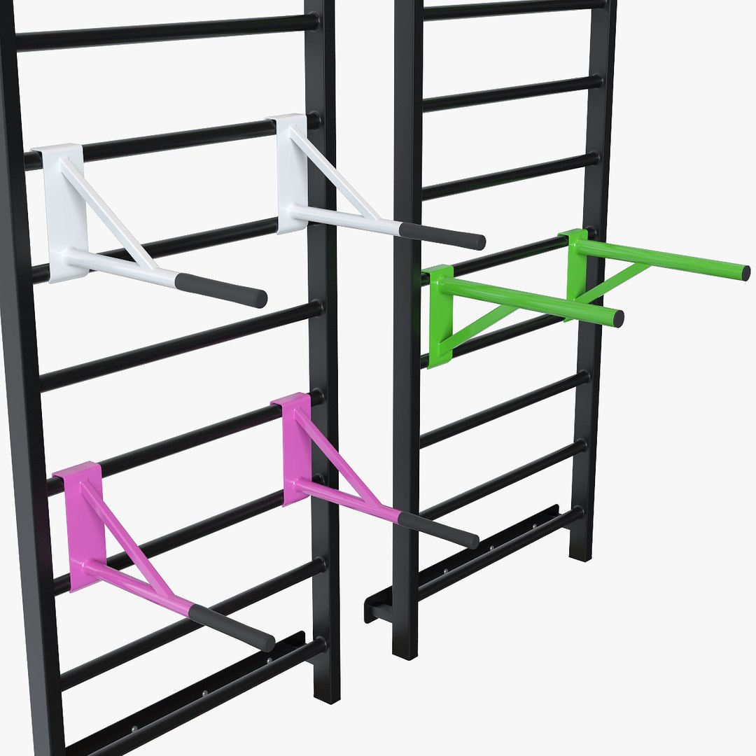 Wall Bars 3d Model