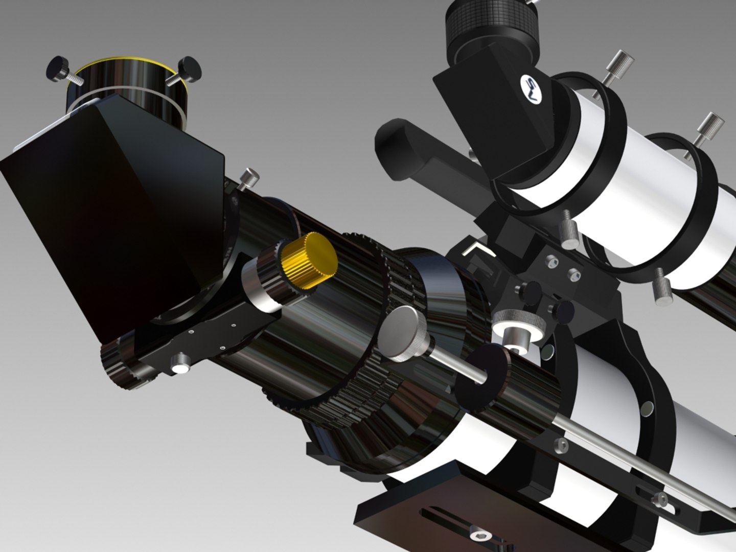 Stellarvue Ed Telescopes Scope 3d Model