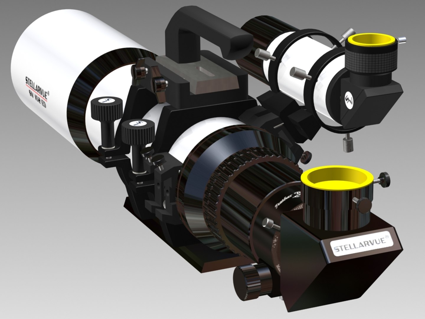 Stellarvue Ed Telescopes Scope 3d Model