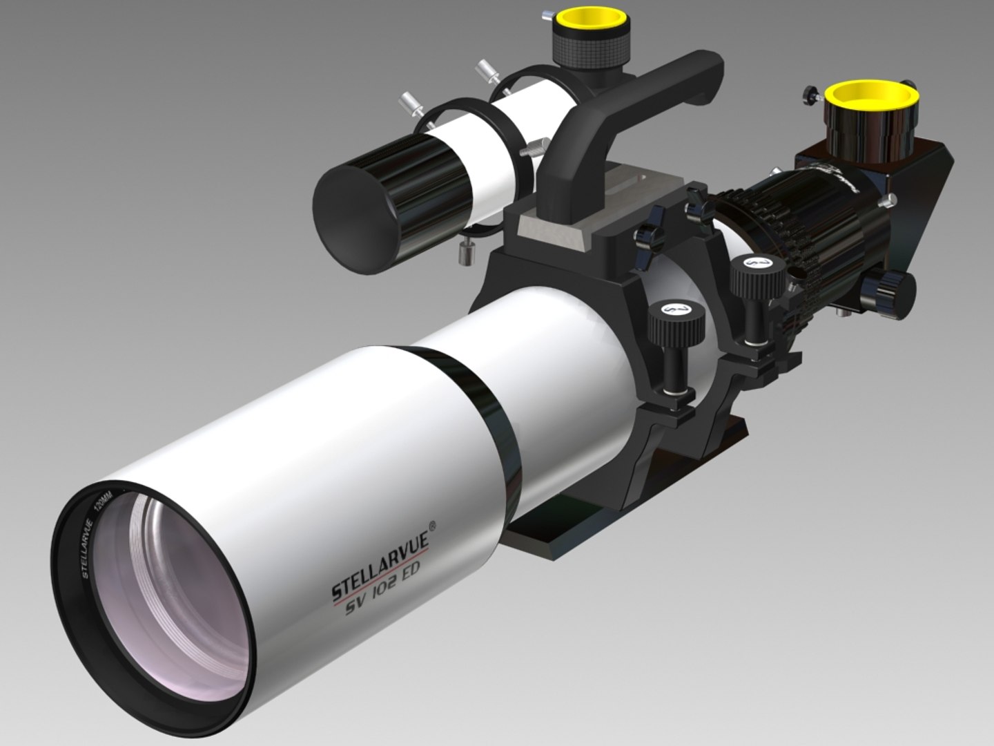 Stellarvue Ed Telescopes Scope 3d Model