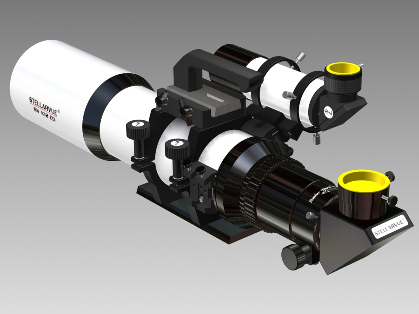 Stellarvue Ed Telescopes Scope 3d Model