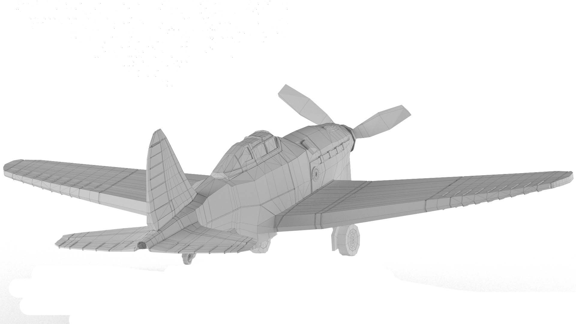 Sukhoi-su-1-russia WW2 PLANE 3D Model - TurboSquid 2147481