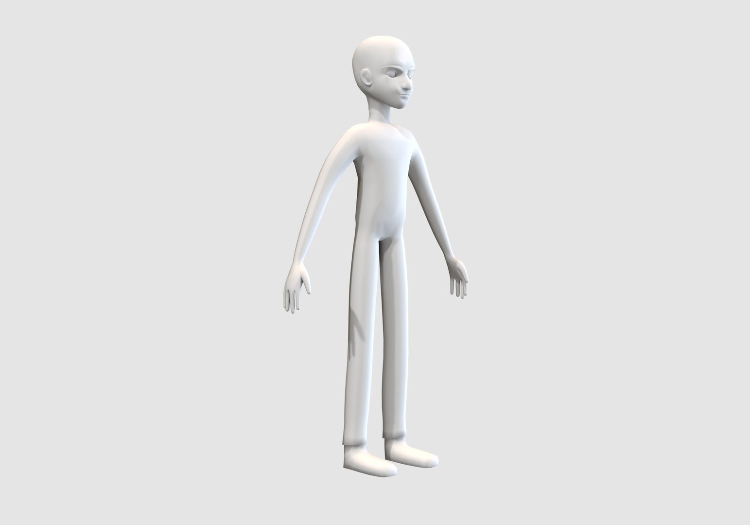 Male cartoon man model - TurboSquid 1912883