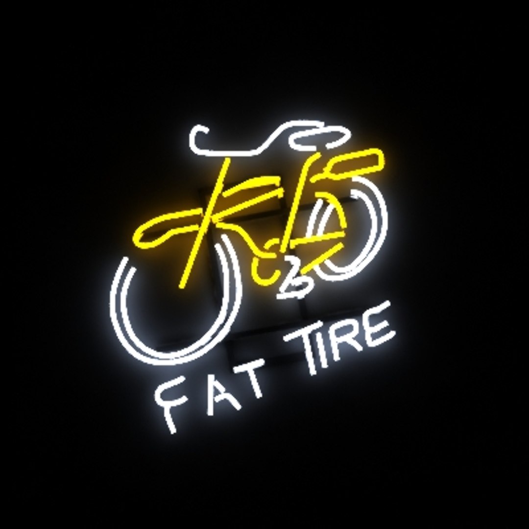 14 neon signs 3d model