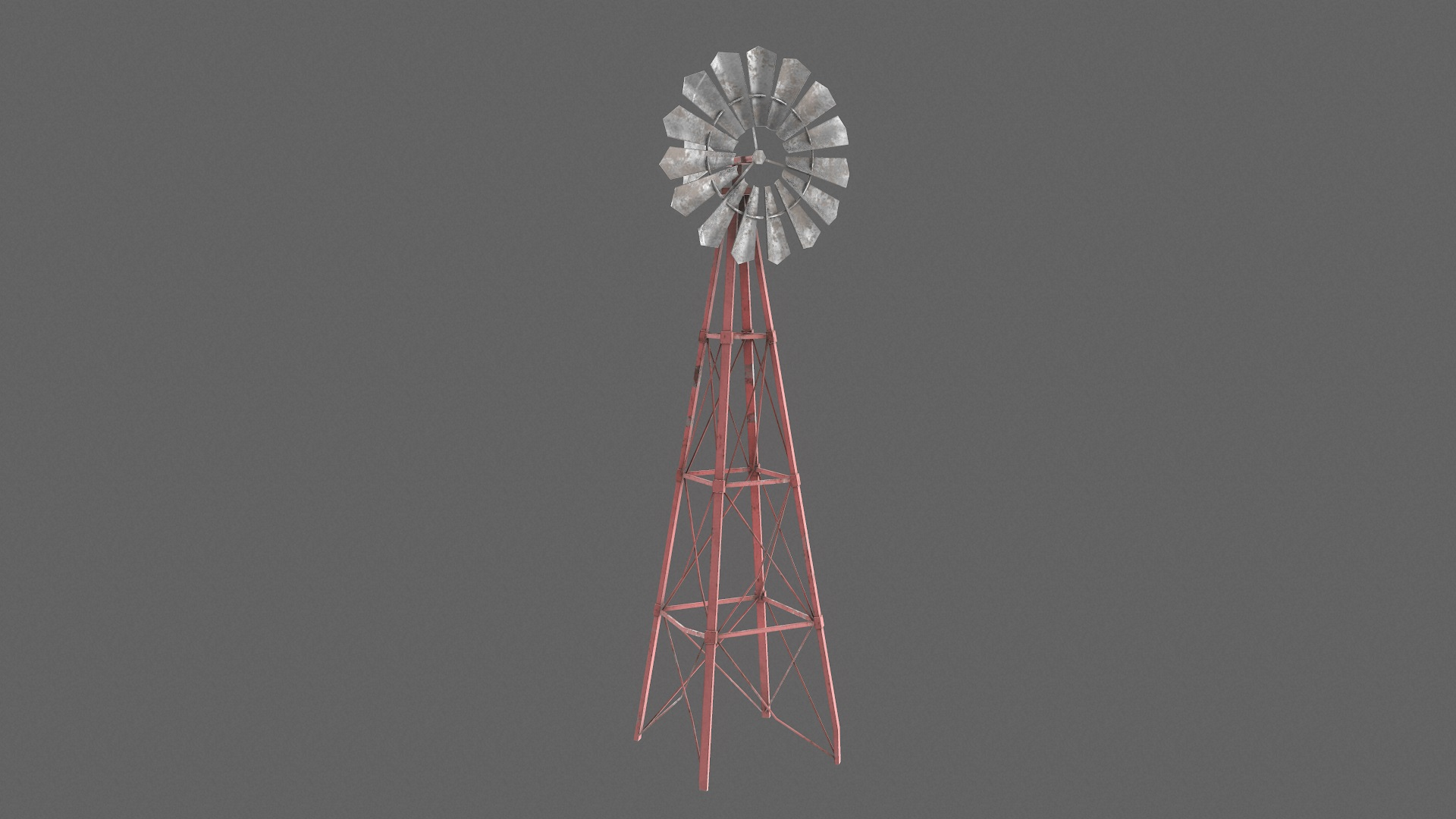 Vintage windmill 3D - TurboSquid 1563208