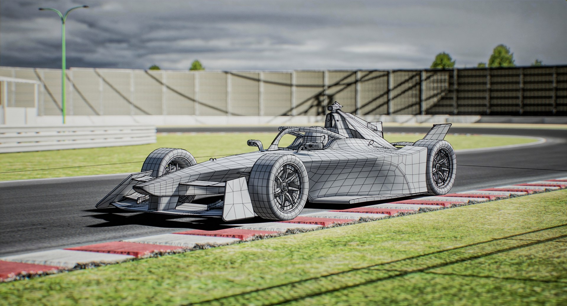 Envision Racing Formula E Team 2024 Gen3 Race Car 3D - TurboSquid 2151345