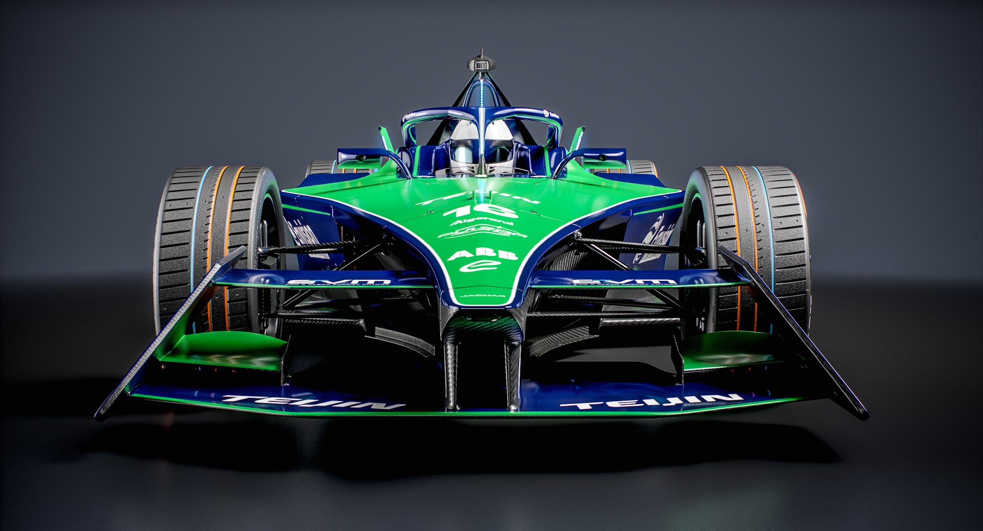 Envision Racing Formula E Team 2024 Gen3 Race Car 3D - TurboSquid 2151345