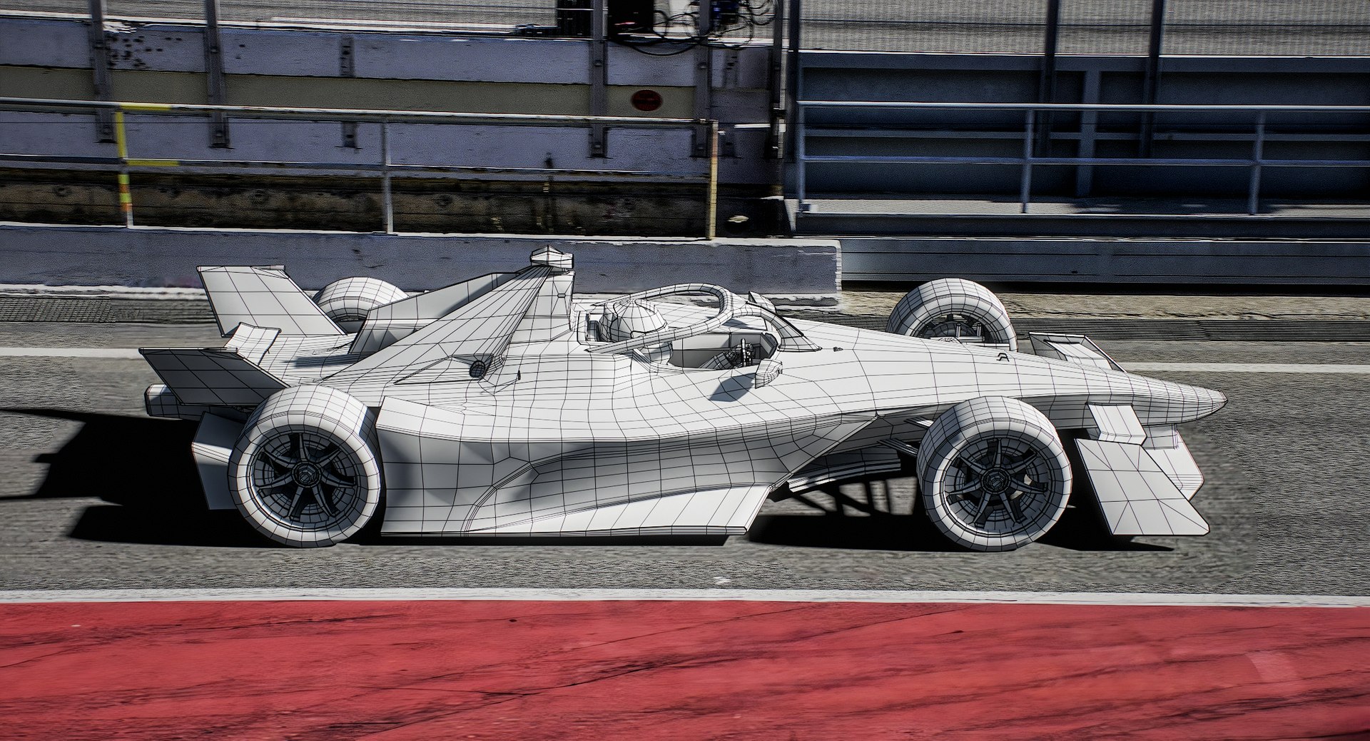 Envision Racing Formula E Team 2024 Gen3 Race Car 3D - TurboSquid 2151345