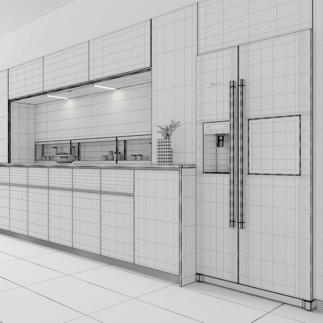 Kitchen 56 3D Model - TurboSquid 1554800