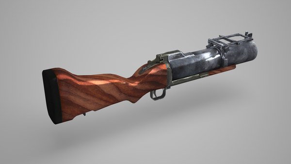 Modern weapon grenade launcher 3D - TurboSquid 1827378