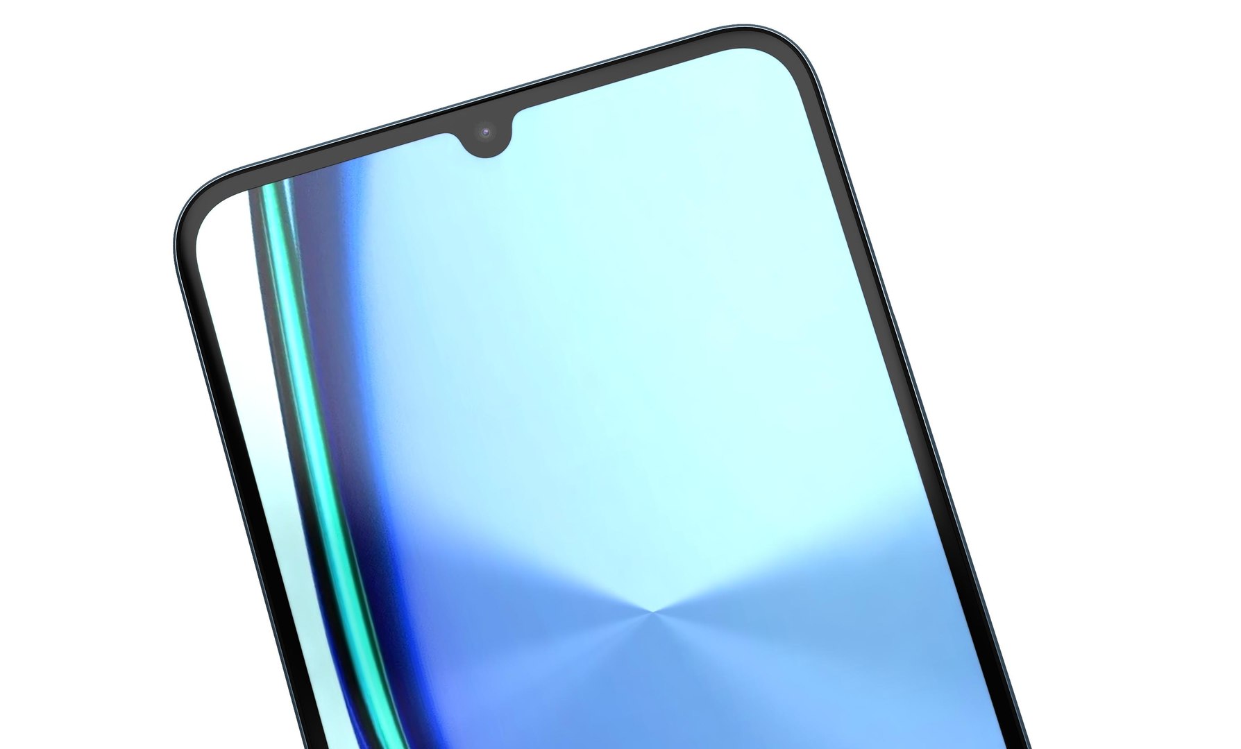 3D Model Realme Narzo N61 Voyage Blue - TurboSquid 2261752