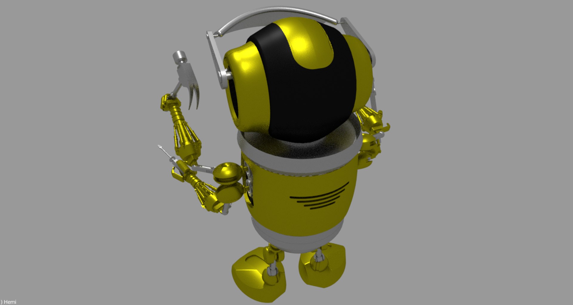 Robot Bot Model - TurboSquid 1683810