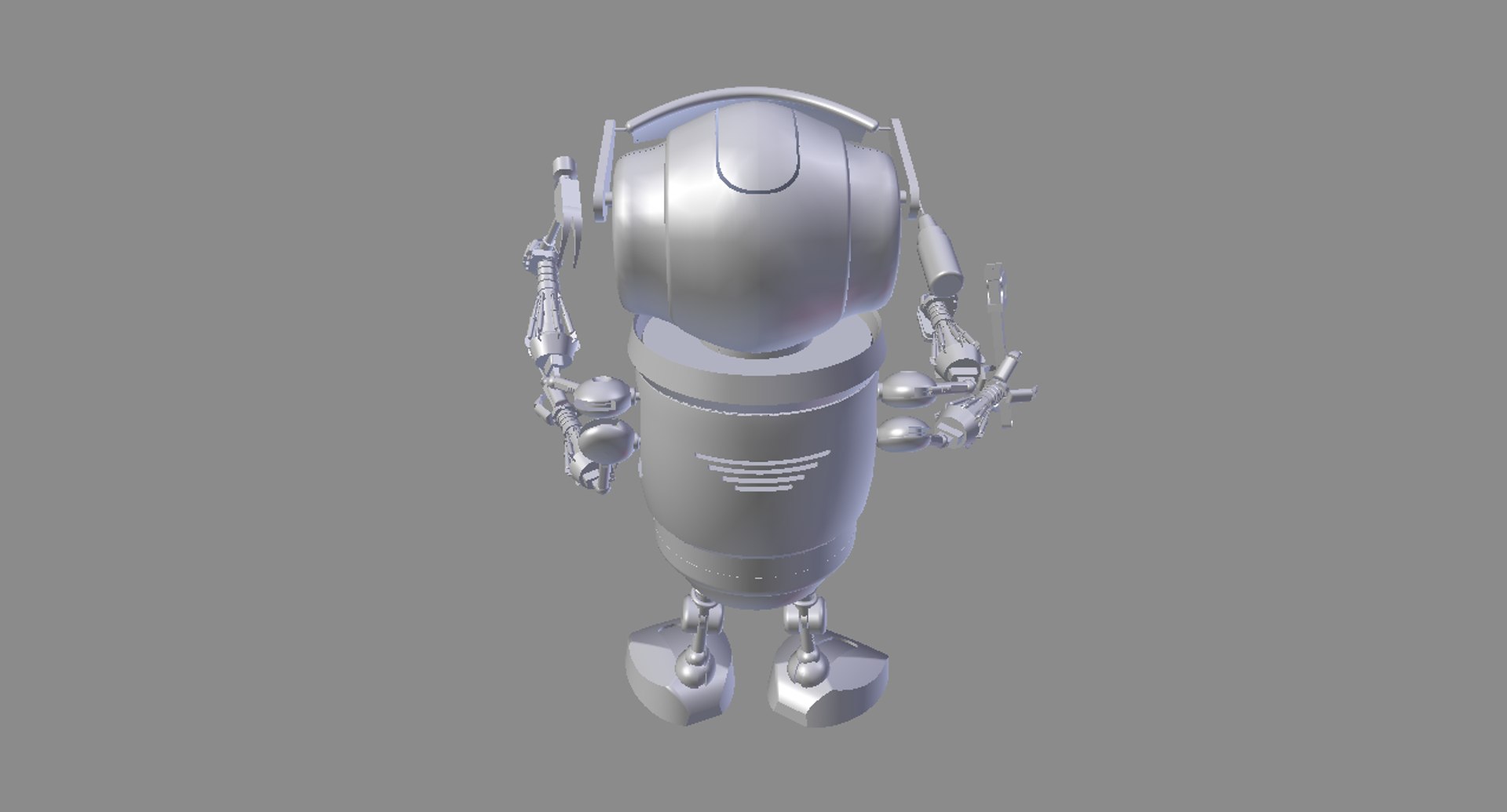 Robot Bot Model - TurboSquid 1683810
