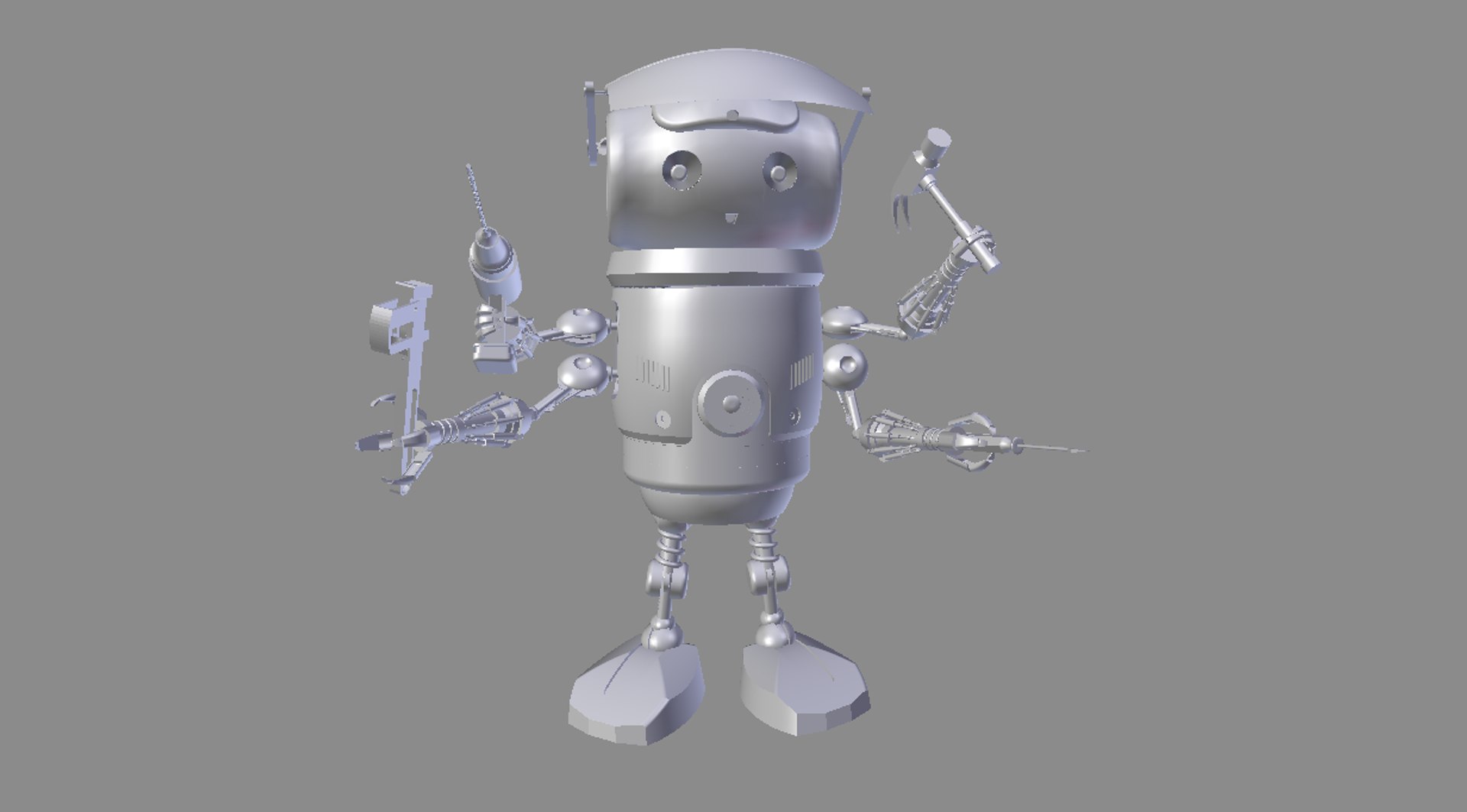 Robot Bot Model - TurboSquid 1683810