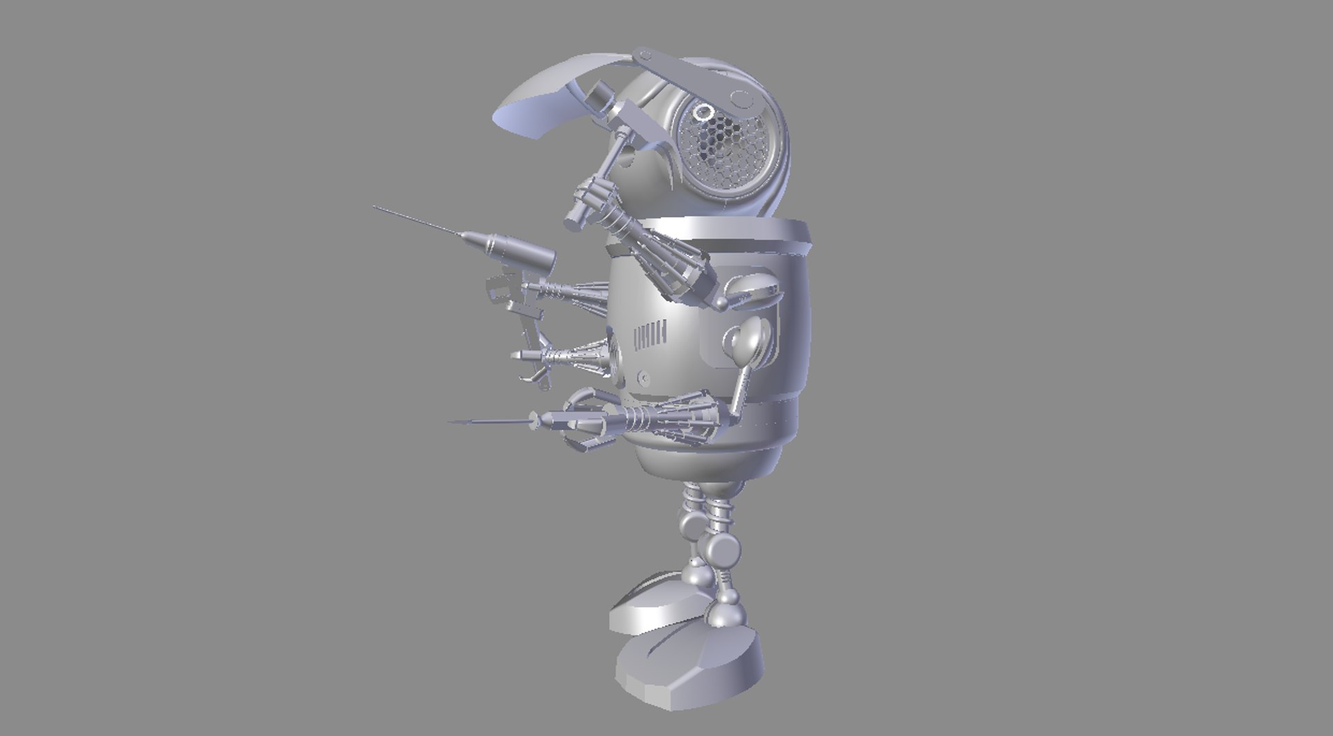Robot Bot Model - TurboSquid 1683810