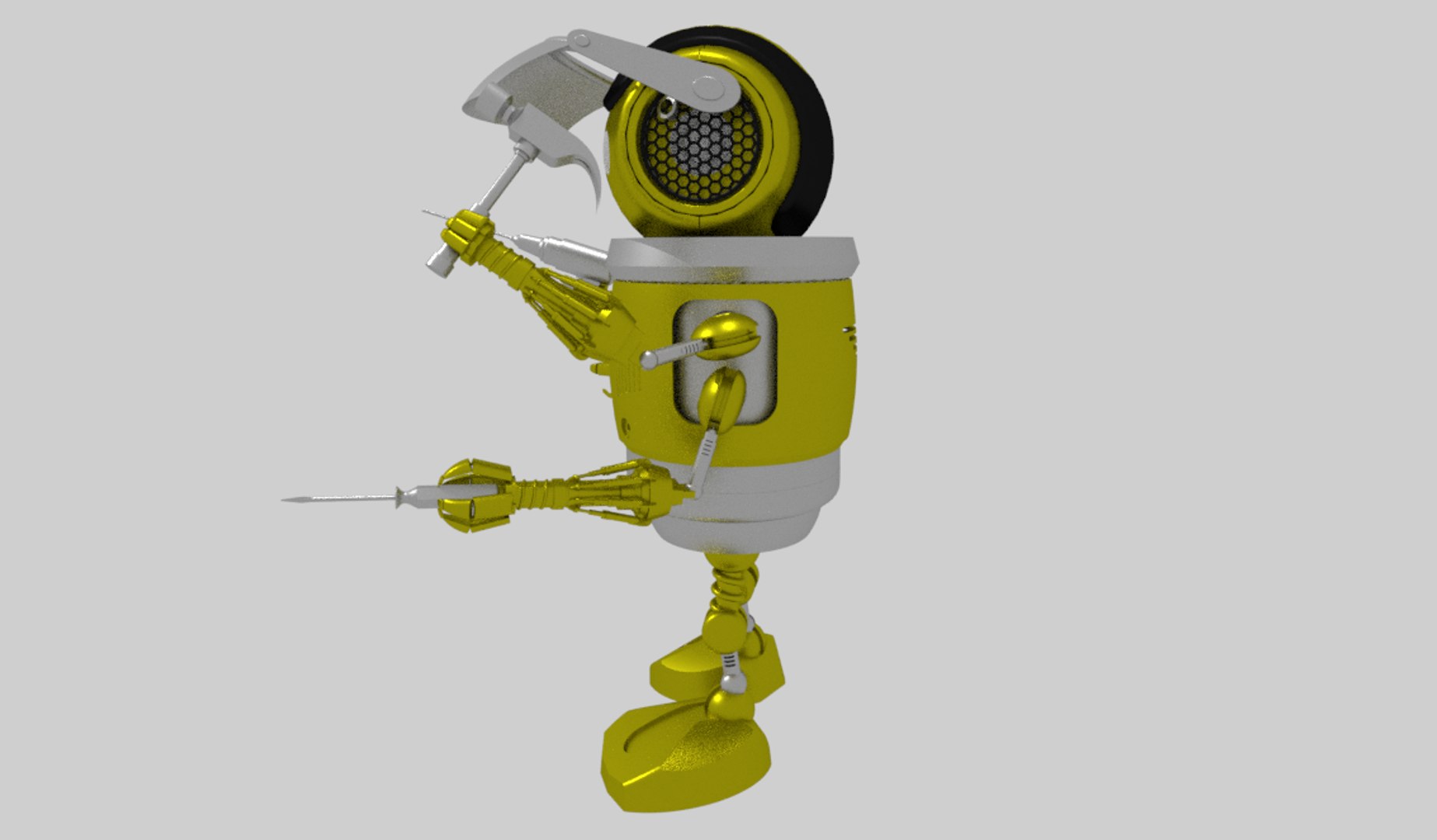 Robot Bot Model - TurboSquid 1683810