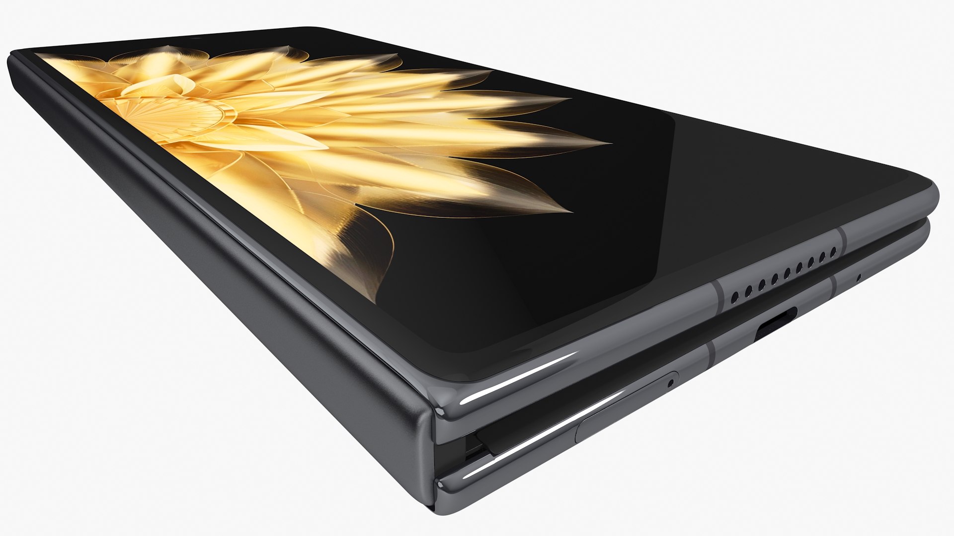 Honor Magic V2 Black Animated 3D Model - TurboSquid 2185146