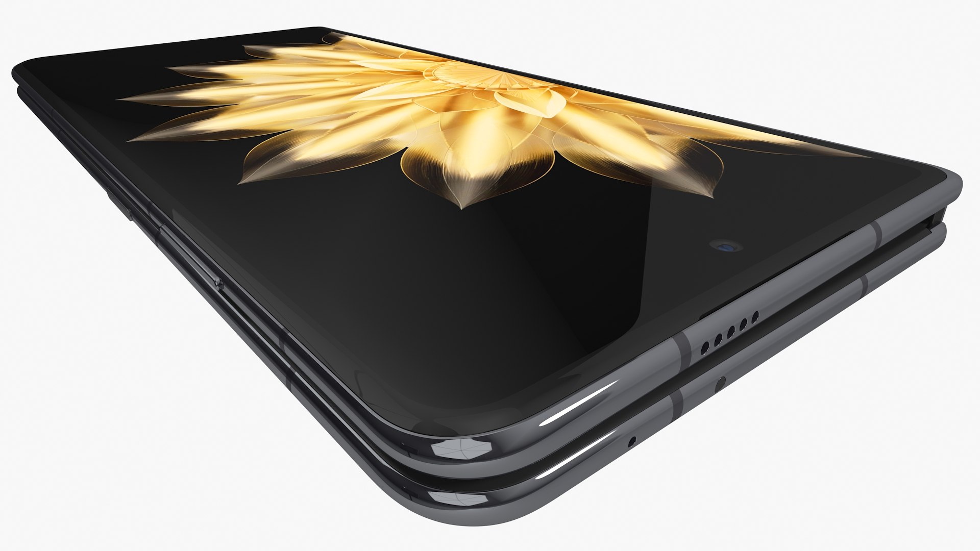 Honor Magic V2 Black Animated 3D Model - TurboSquid 2185146