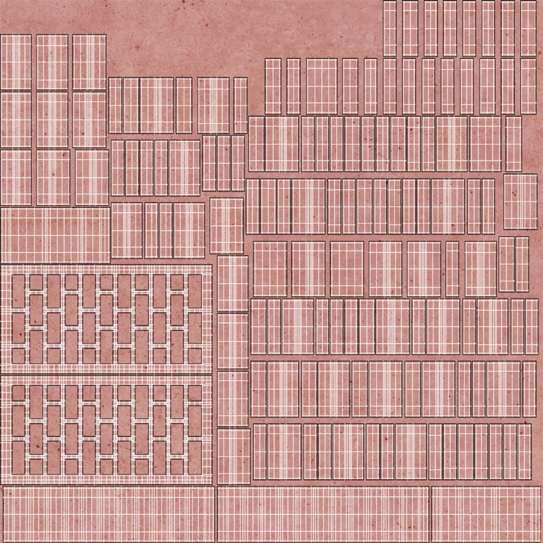 Brick Structure 3D Model - TurboSquid 2130007